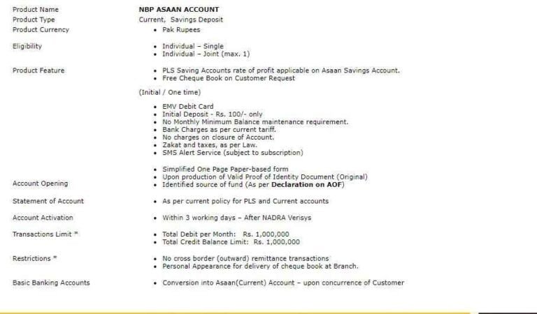Asaan Digital Account 2025 (CNIC+PKR 100) {Benefits+Charge}