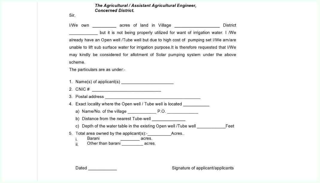 Prime Minister Solar Panel Scheme (Solar Tubewell Scheme)